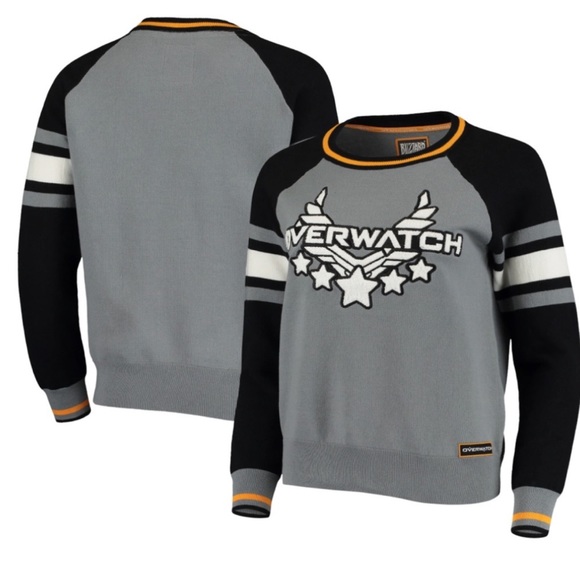 Blizzard | Sweaters | Blizzard Overwatch Gray French Terry Sweater ...
